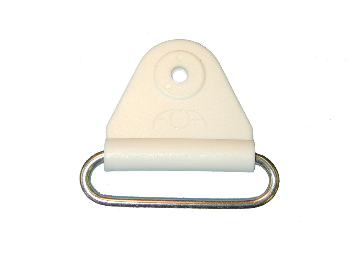 CHAFE 1" TRIANGLE WHITE W/ SS OVAL LOOP, 25/PK - 214185-01 – Friddles